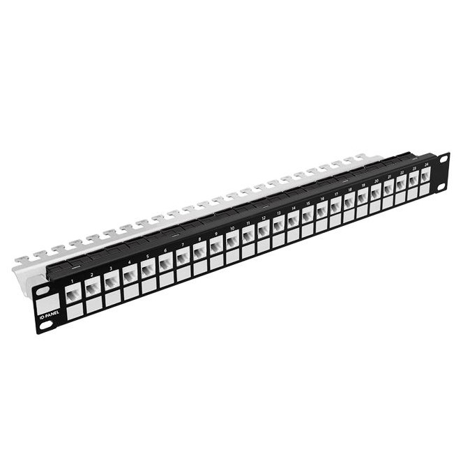 Модульная патч-панель 24-Port 19" 1U черная | Getic